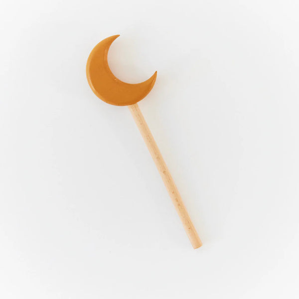 Wooden Moon Wand - Doe + Fawn